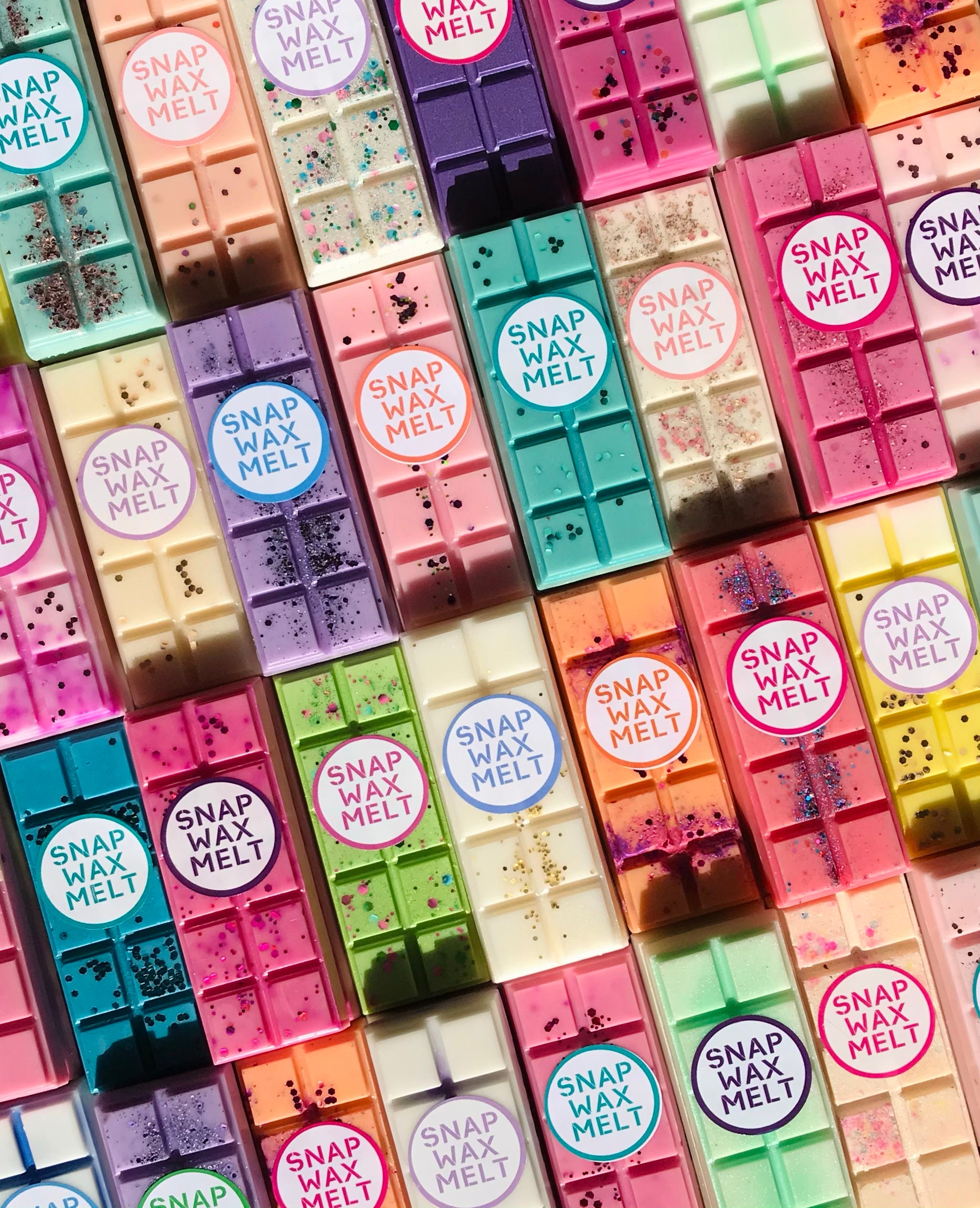 Snap Wax Melt Bars 60g Highly Scented, Long Lasting, Handmade and Vegan ...