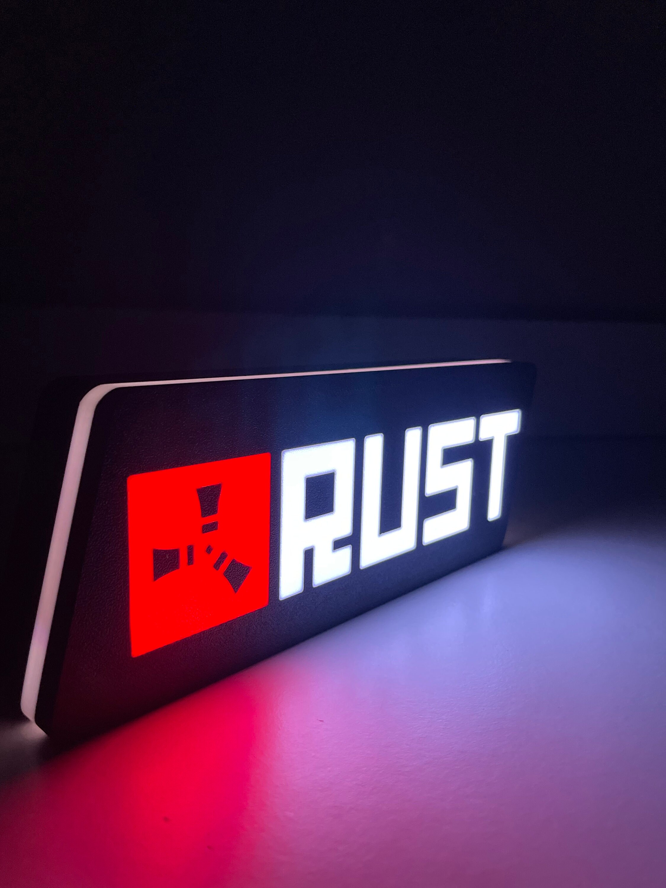RUST Led Lamp RUST Twitch Streamer Survival Game Action - Etsy