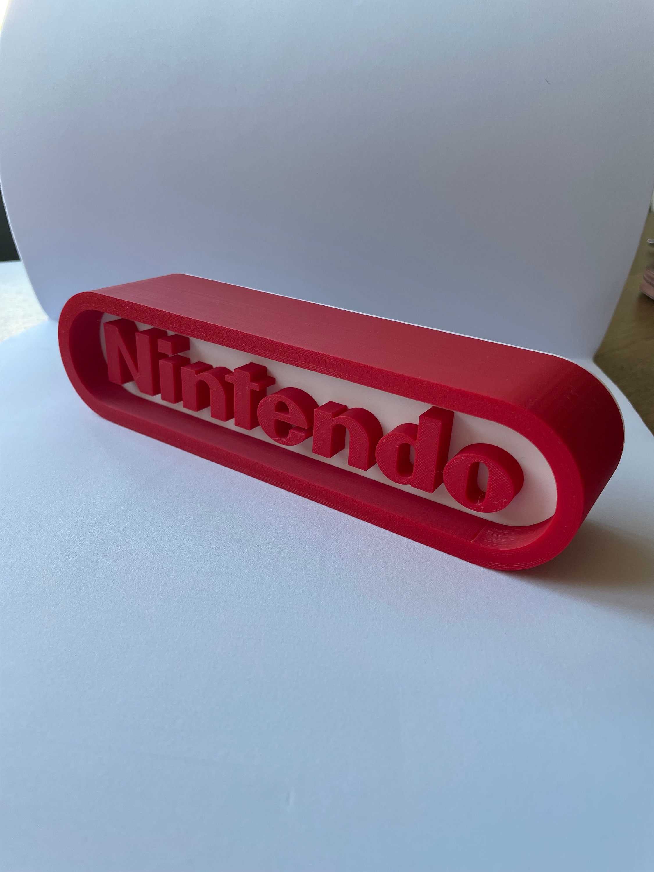 Nintendo LED Sign 3D Vibrant Illuminated Gaming Display - Etsy