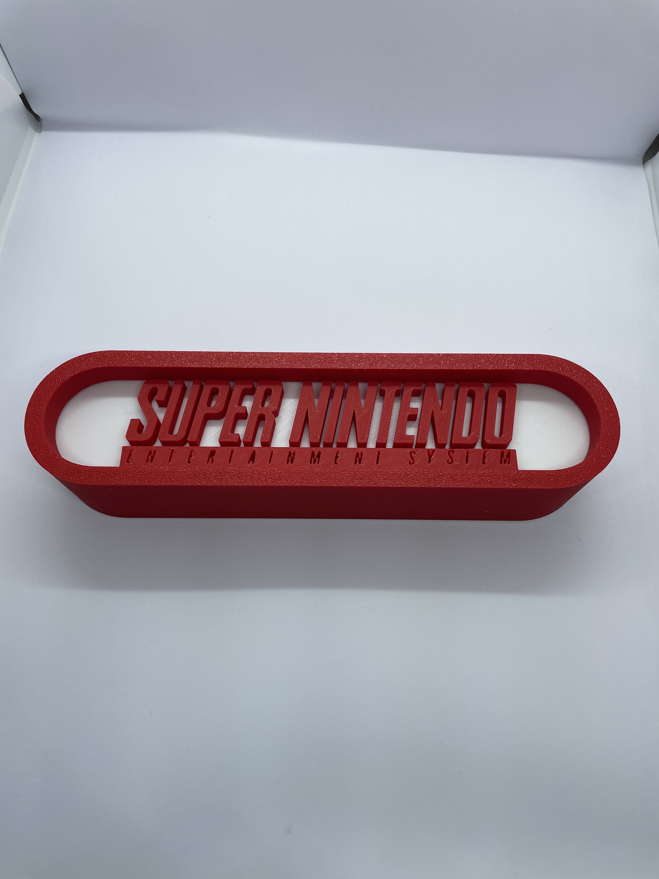 Super Nintendo Logo Lamp SENS Retro Console Decor - Etsy
