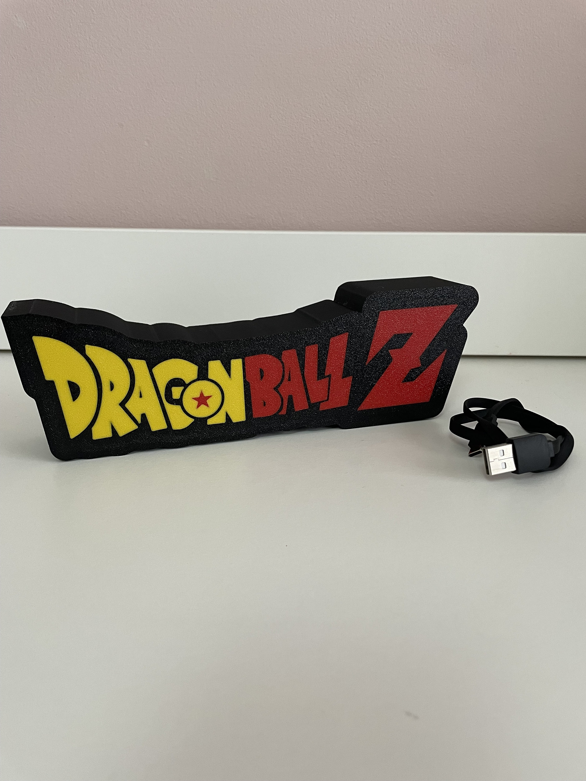 Dragon Ball Logo Lamp Light Iconic Anime Illuminated Decor - Etsy