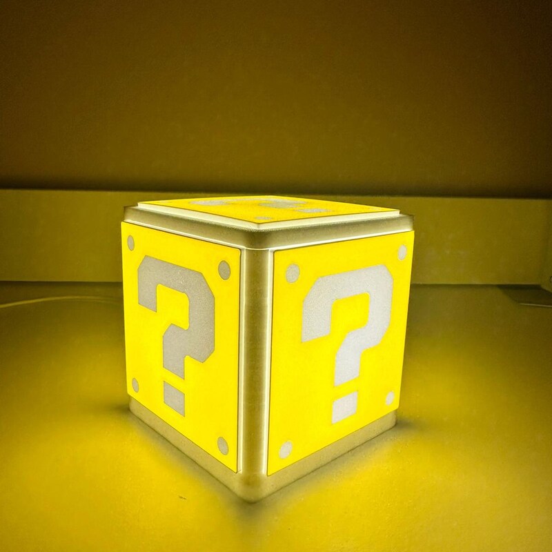 Mario Lamp - Etsy