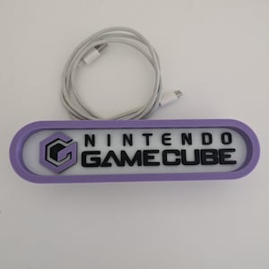 Illuminate Your Space With the Nintendo Gamecube Logo LED Sign - Etsy