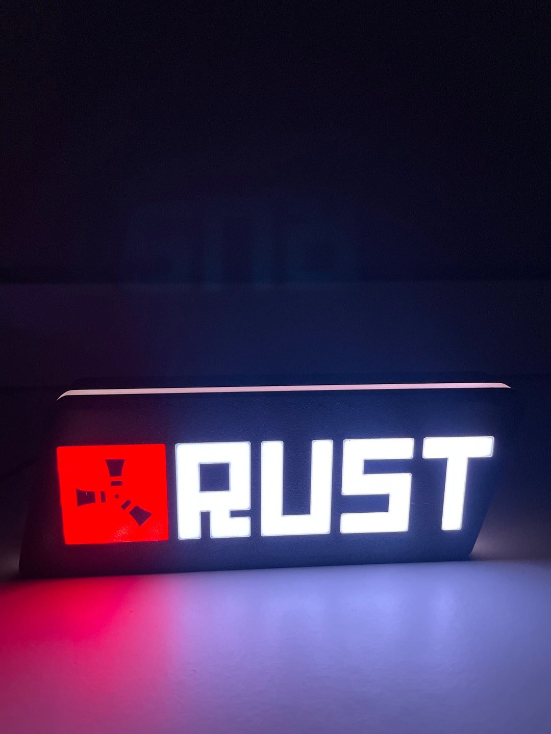 RUST Led Lamp | RUST Twitch Streamer | Survival Game Action - Etsy
