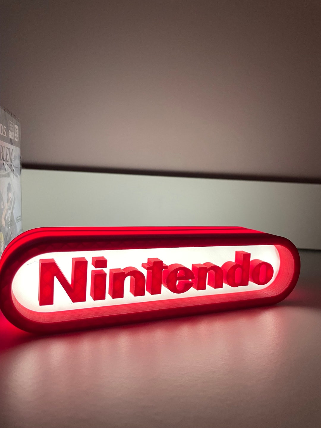 Nintendo Led Sign 3d Vibrant Illuminated Gaming Display Etsy