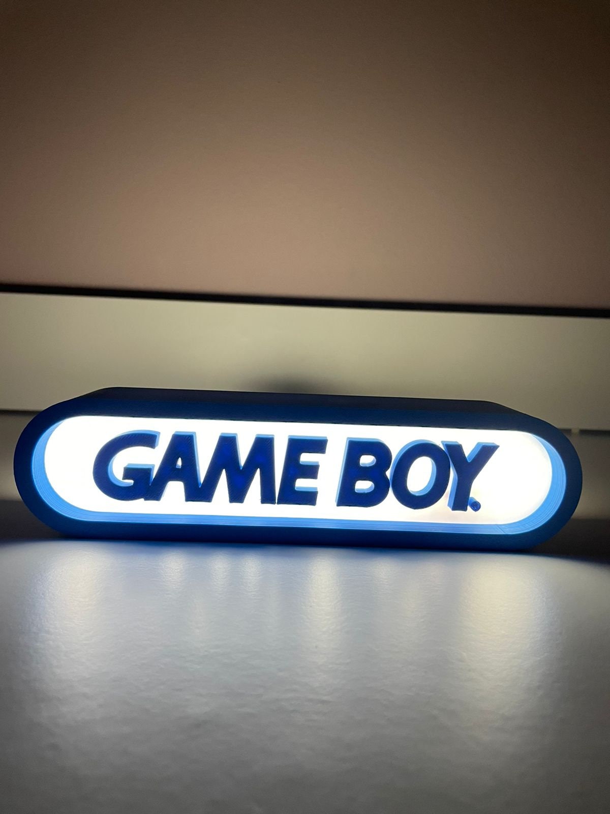 Gameboy Logo LED Sign Classic Gaming Nostalgia Nintendo LED Sign - Etsy
