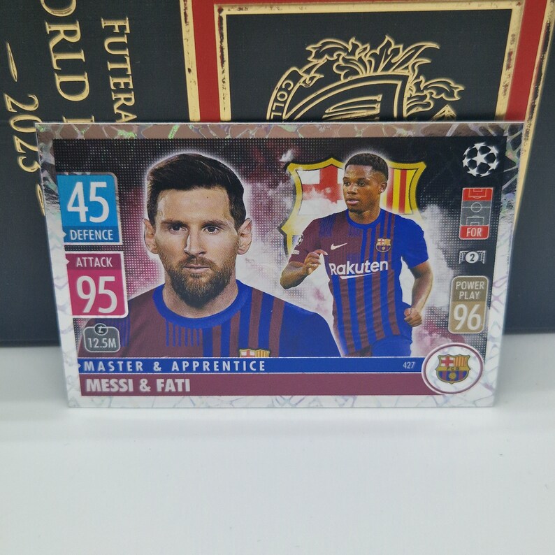 Lionel Messi "master & Apprentice" Topps Match Attax 2022/2023. Soccer ...