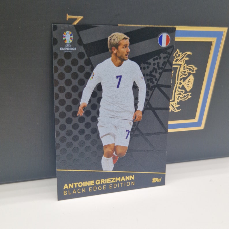 Antoine Griezmann "black Edge Edition", Topps Match Attax Euro 2024 ...