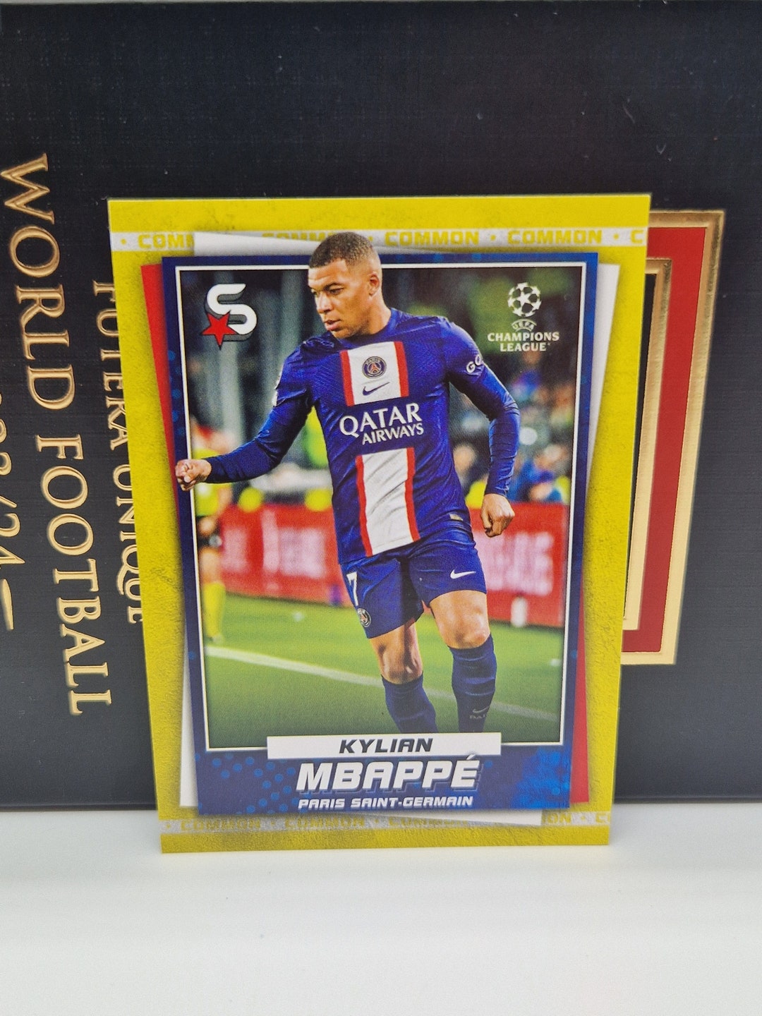 Kylian Mbappe "yellow"", Topps Superstar 2023. Soccer Card. Trading ...