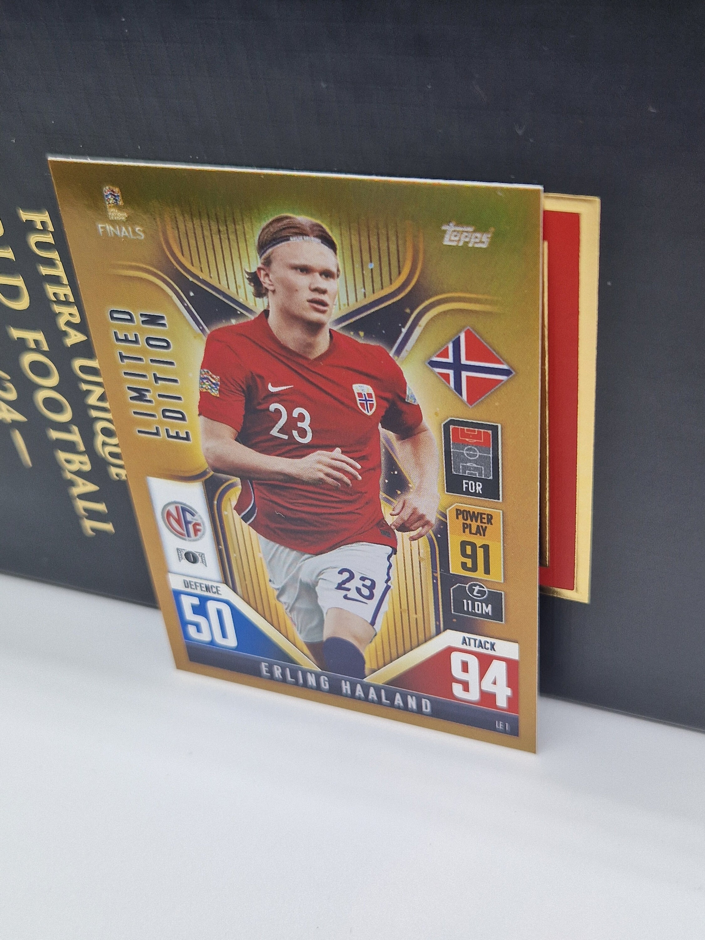 Erling Haaland "limited Edition" the Road to Finals Match Attax 101 ...