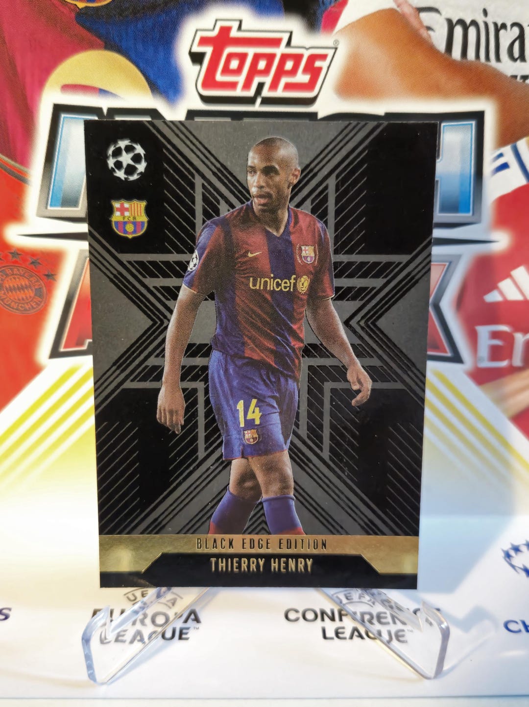 Thierry Henry "black Edge", New Topps Match Attax Extra 2024/2025 ...