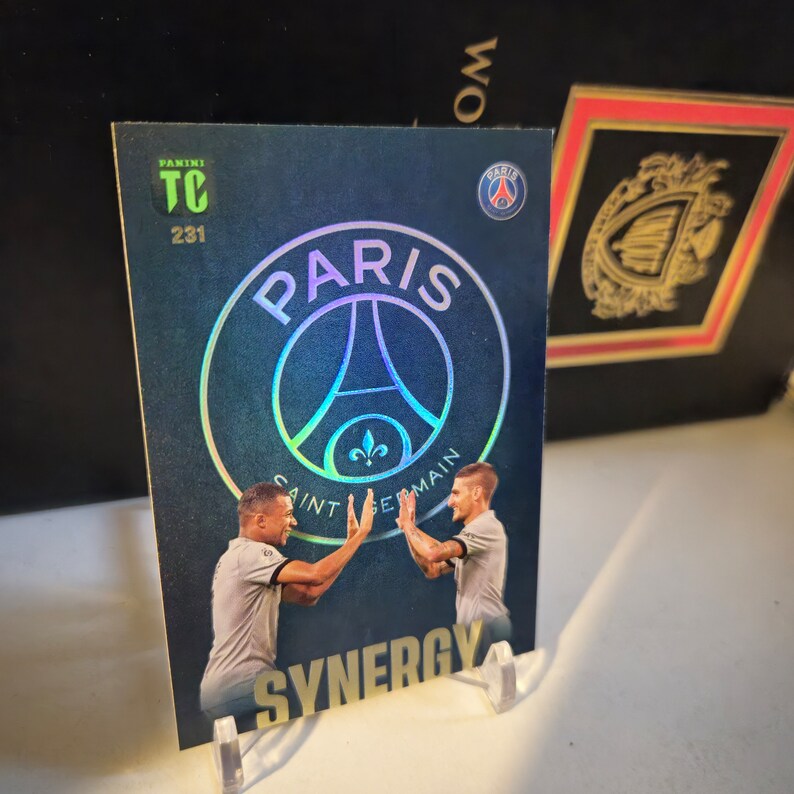 Kylian Mbappe "synergy" Panini Top Class 2024. Soccer Card. Trading ...