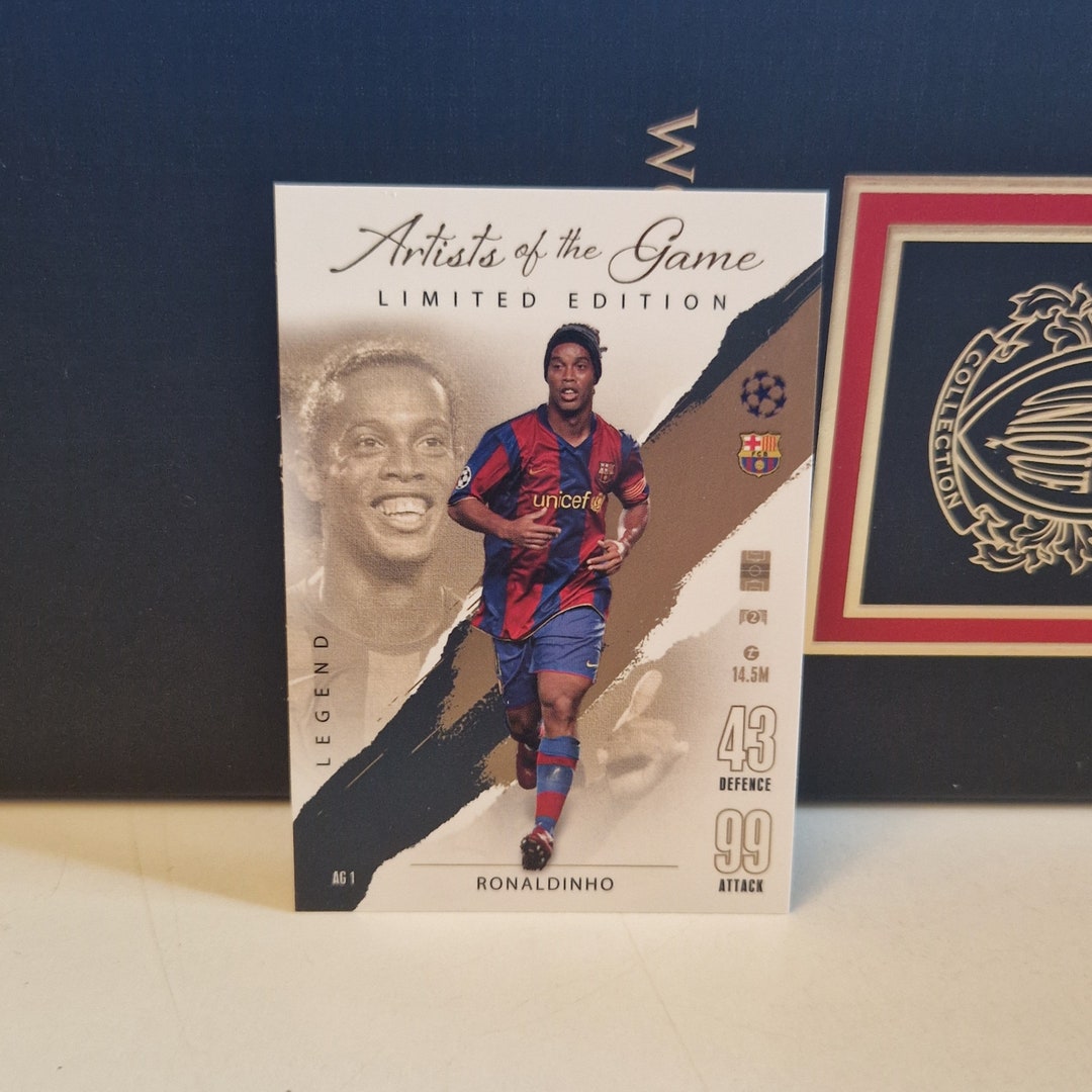 RONALDINHO "artists of the Game" Limited, Topps Match Attax Soccer 2024 ...