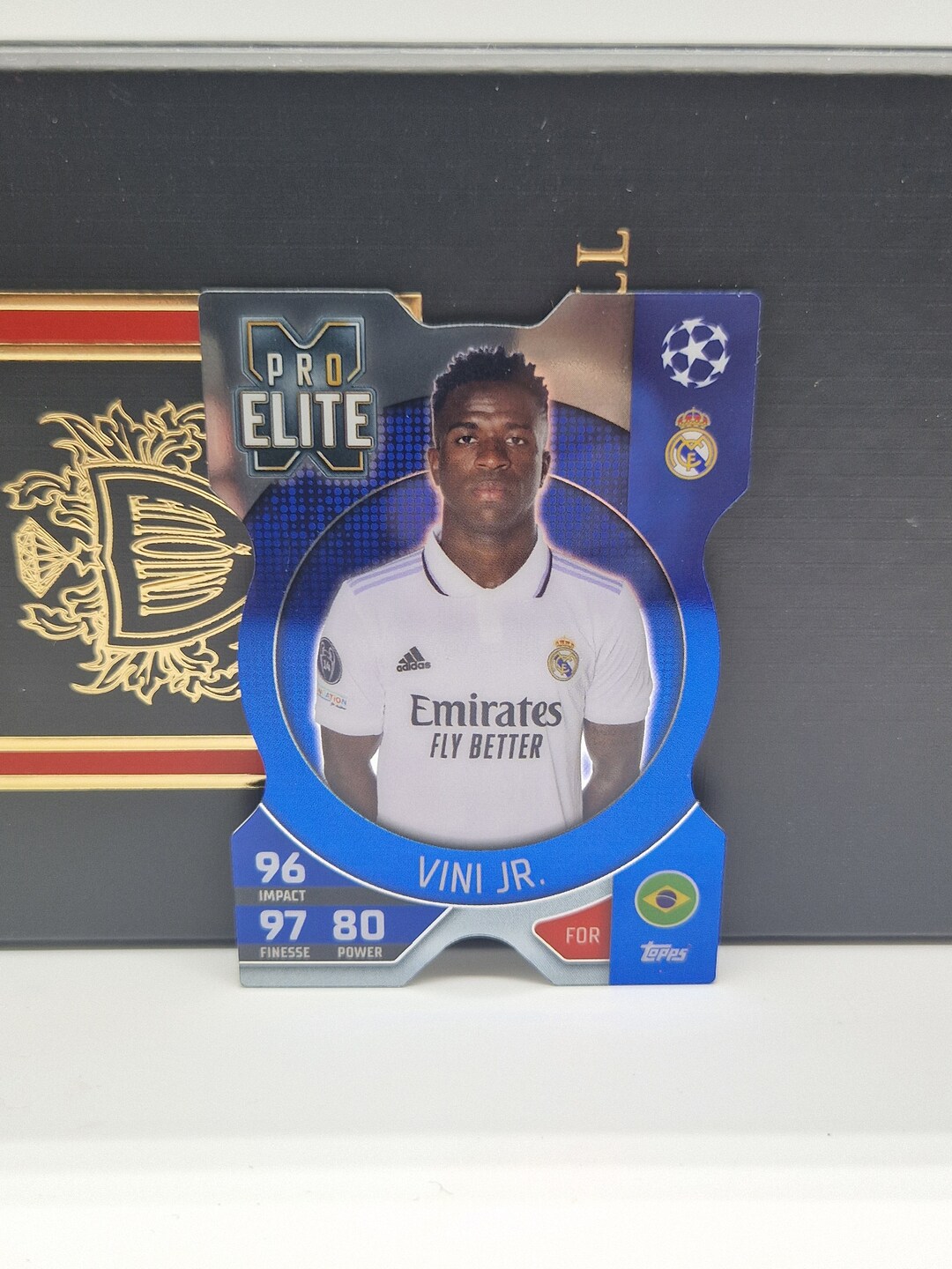 Vini JR. chrome X Pro Elite, Topps Match Attax Soccer 2022/23. Soccer ...