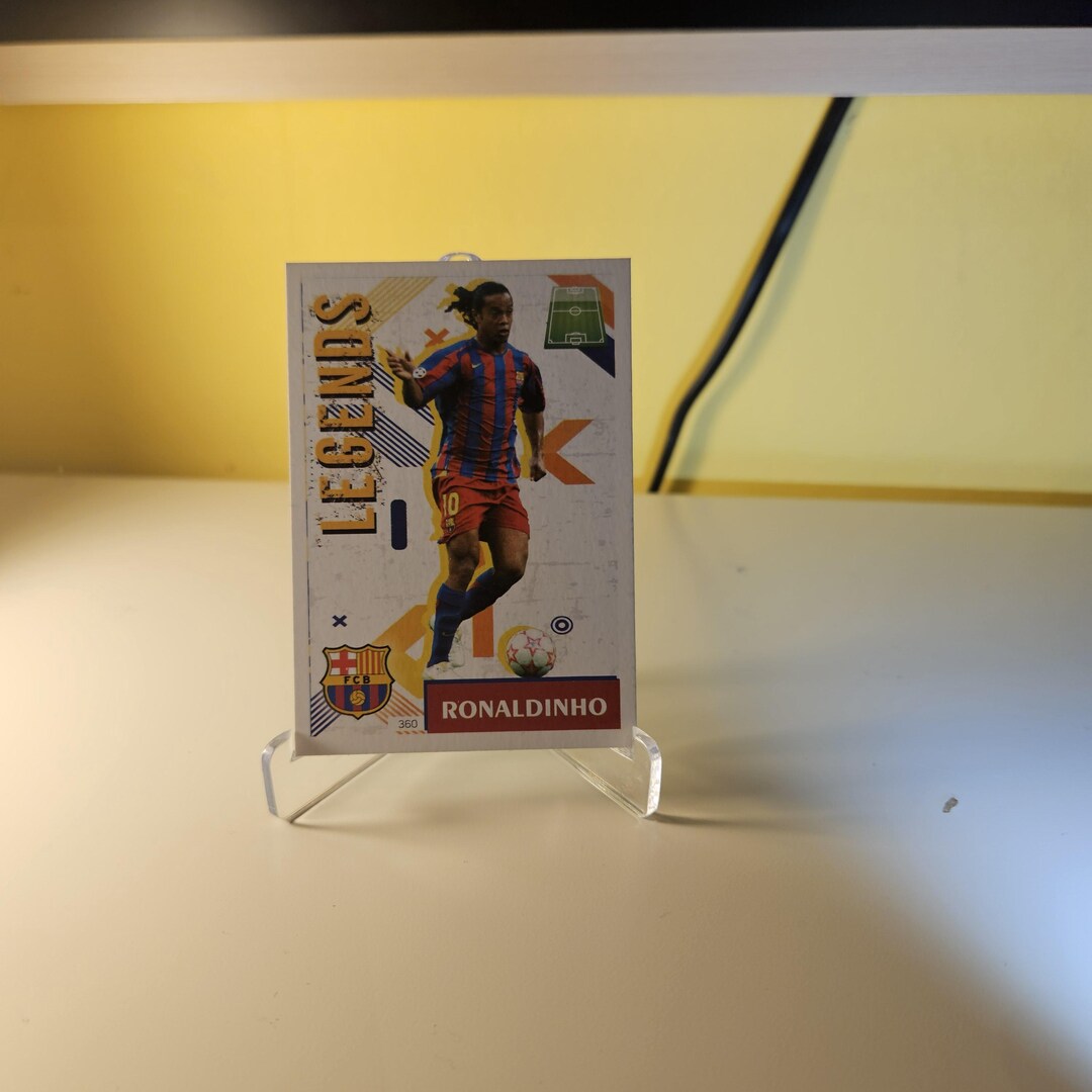 RONALDINHO Sticker. Soccer Card. Barcelona. Trading Card. Combined ...