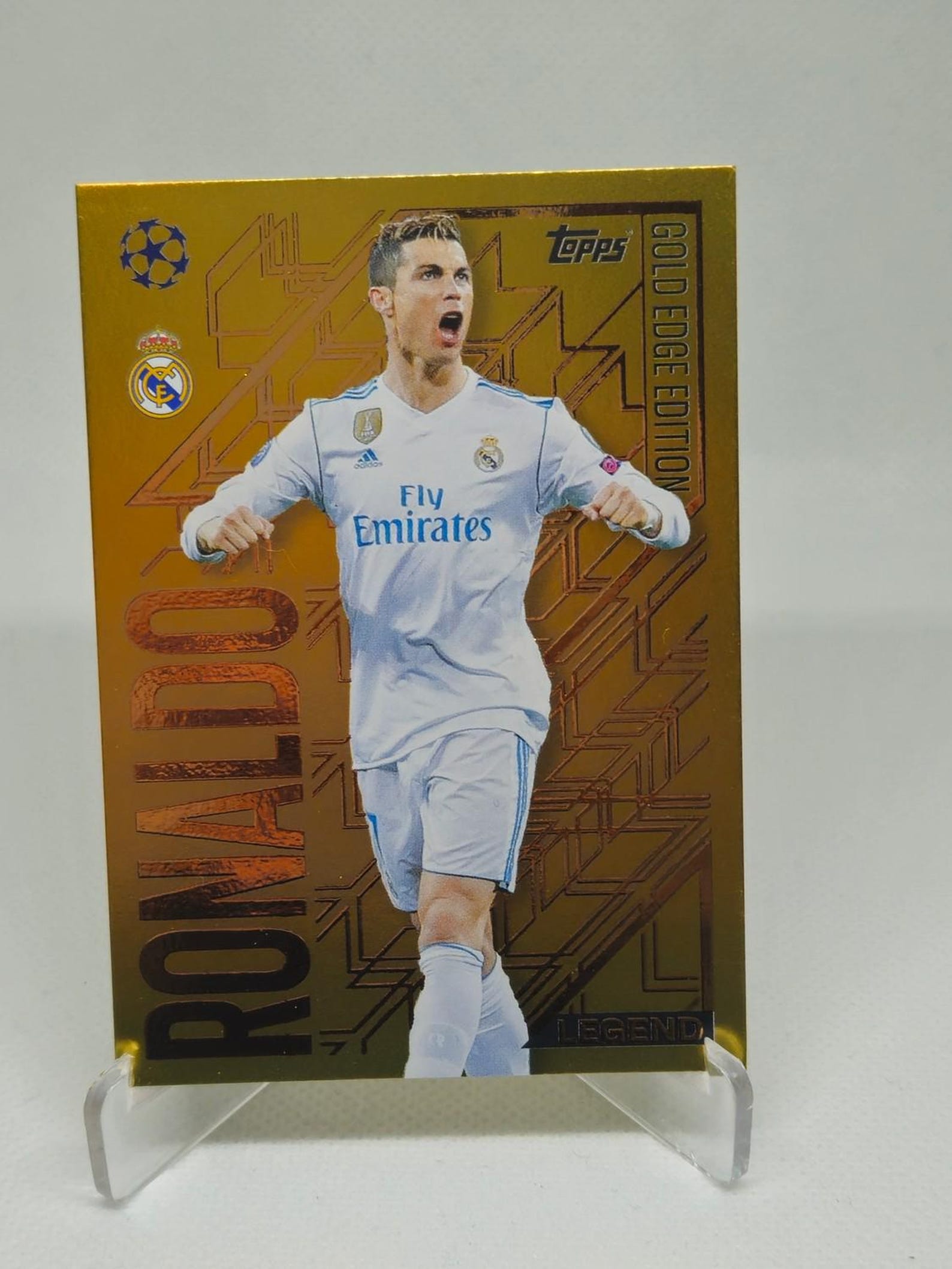 Cristiano Ronaldo "gold Edge Edition", New Topps Match Attax 2024/2025 ...