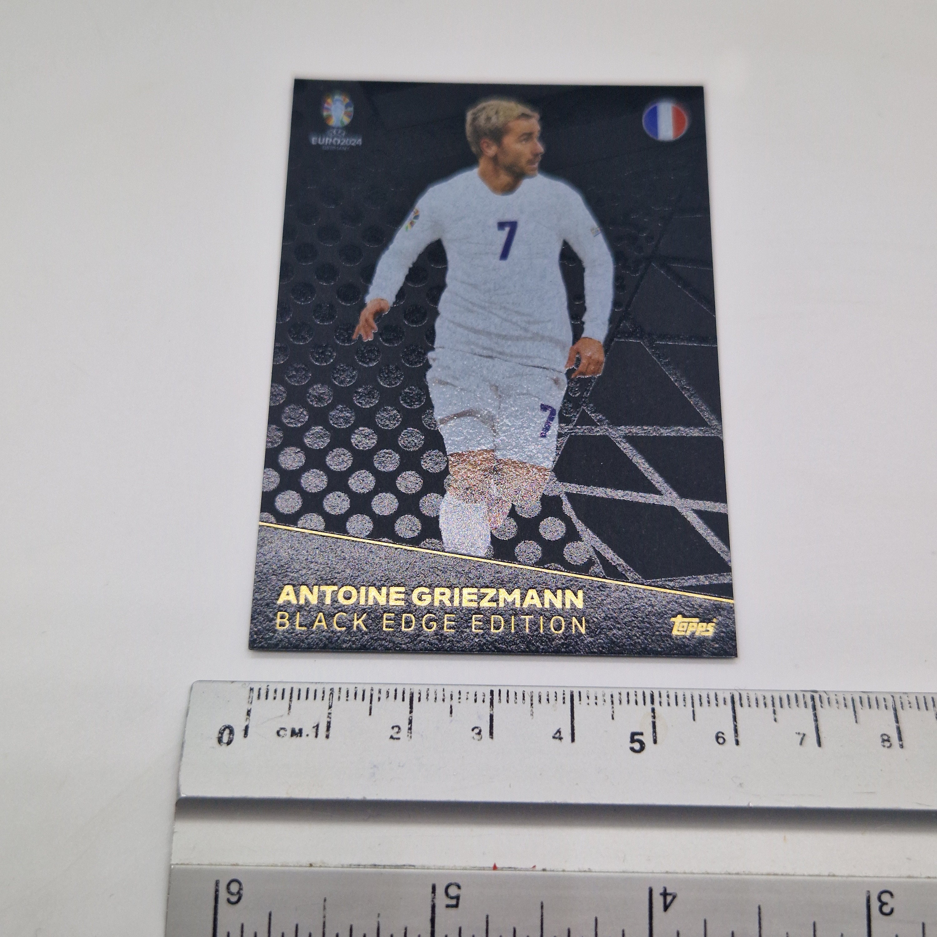 Antoine Griezmann black Edge Edition, Topps Match Attax Euro 2024 ...