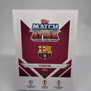 Lamine Yamal Match Attax 24/25. Barcelona. Soccer Card. Trading Card ...