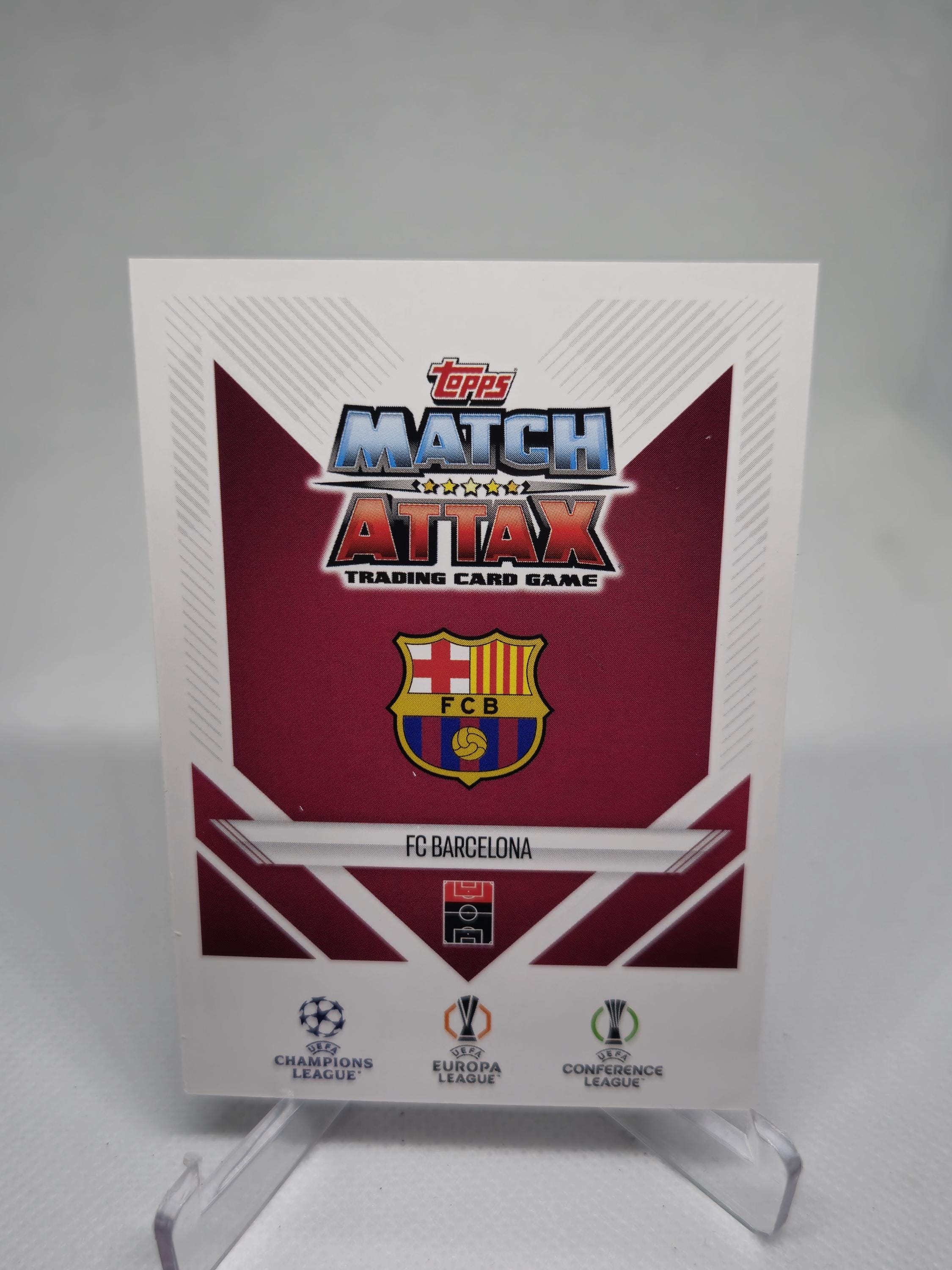 Lamine Yamal Match Attax 24/25. Barcelona. Soccer Card. Trading Card ...
