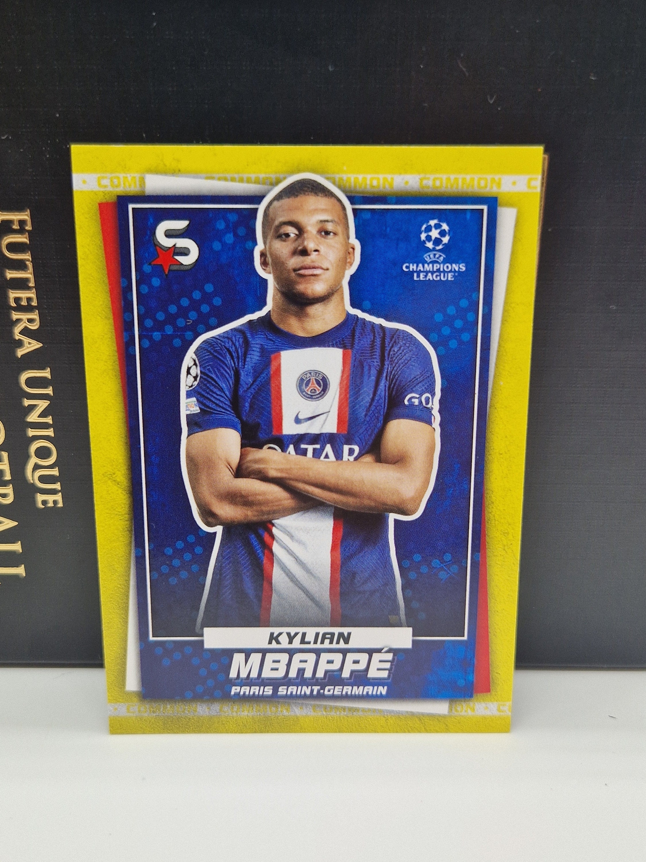 Kylian Mbappe yellow, Topps Superstar 2023. Soccer Card. Trading Card ...