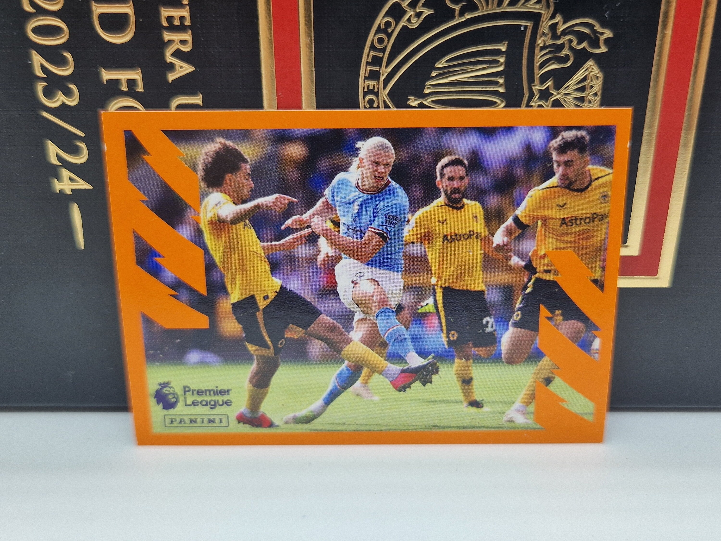 Erling Haaland, Panini Sticker 2022 Soccer Card. Trading Card. Combined ...