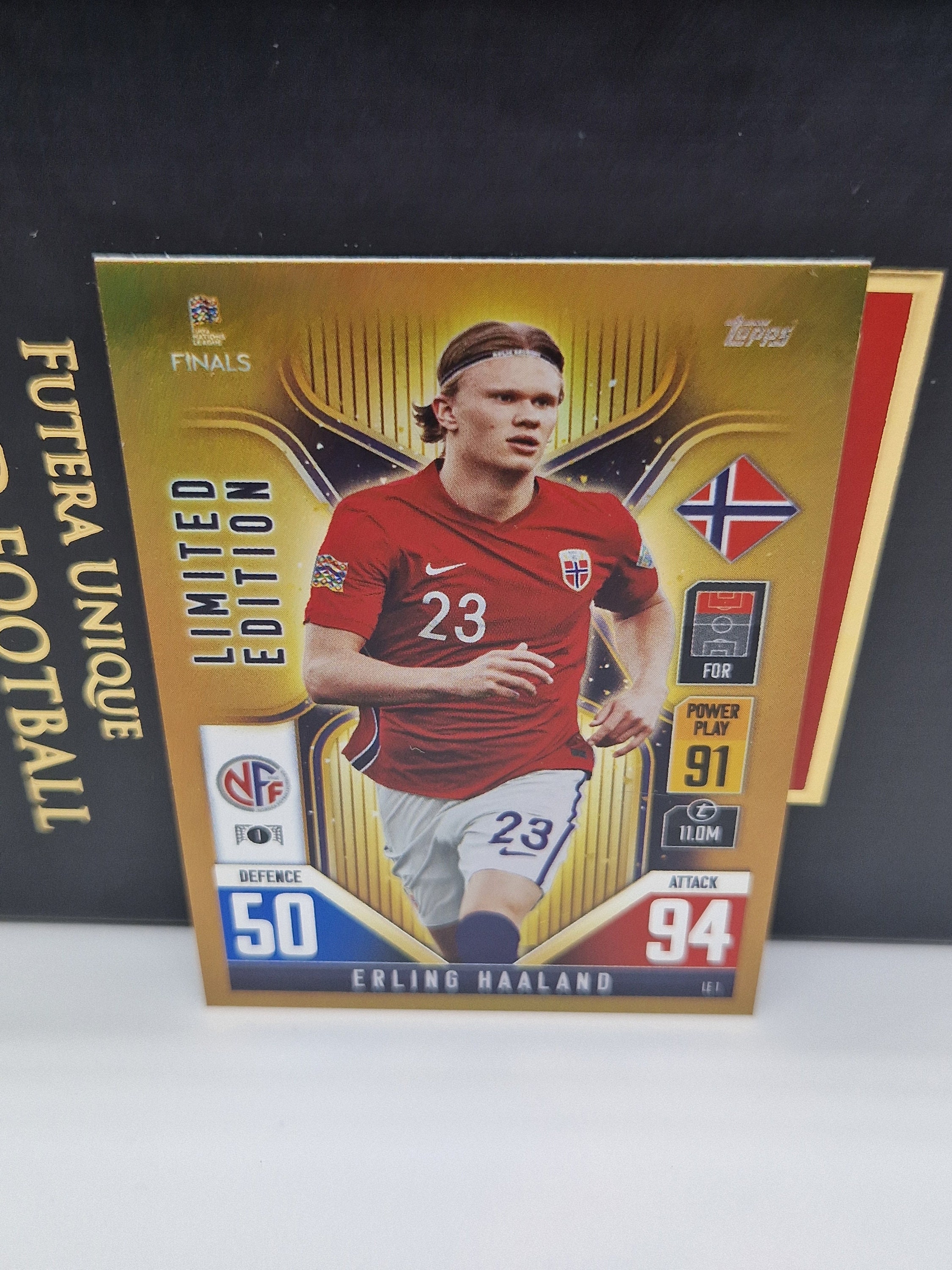 Erling Haaland limited Edition the Road to Finals Match Attax 101 ...