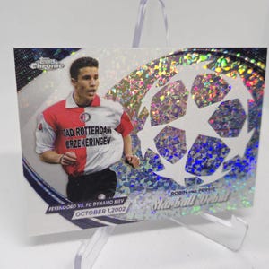 Robin Van Persie "starball Debut" Topps Chrome 23/24. Soccer Card ...