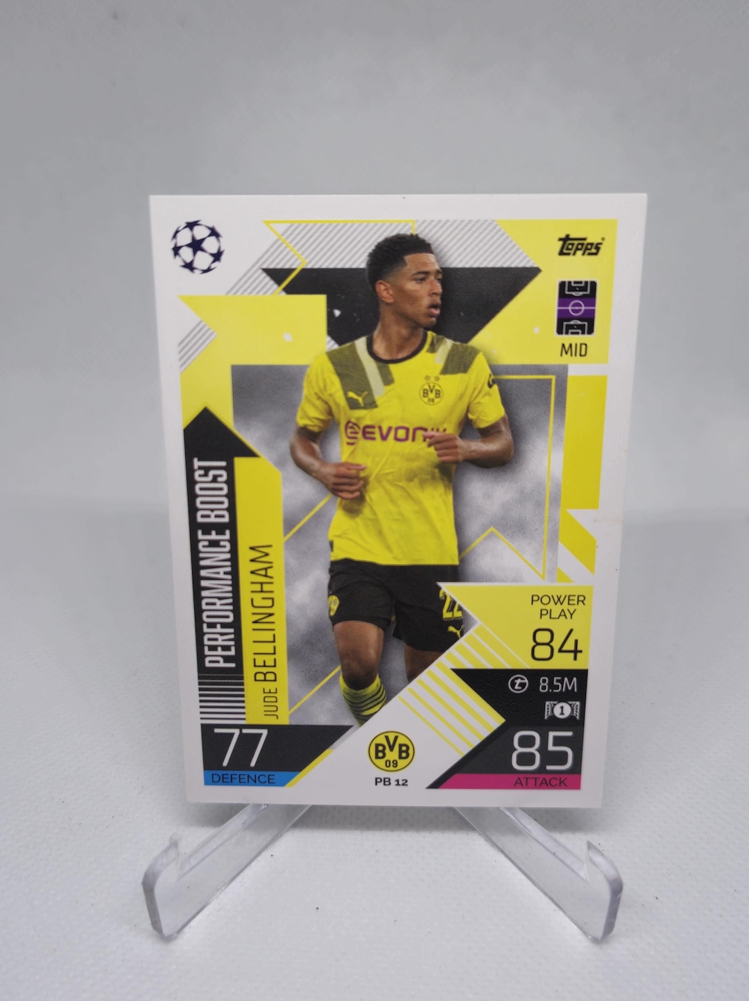 Buy Jude Bellingham Topps Match Attax 22/23. Borussia Dortmund. Soccer ...