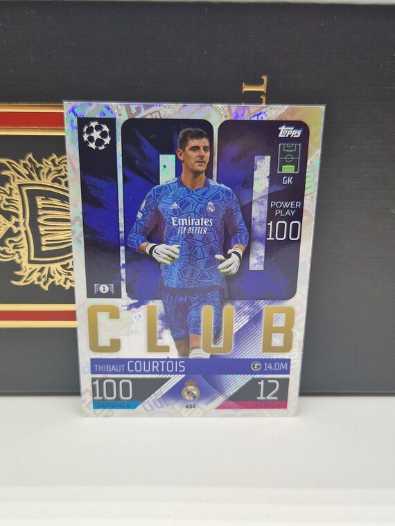 Thibaut Courtois Squad Number History