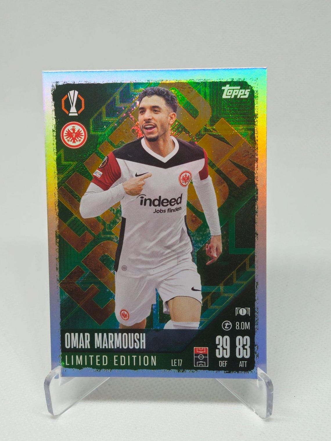 Omar Marmoush "limited Edition", New Topps Match Attax 2024/2025 ...