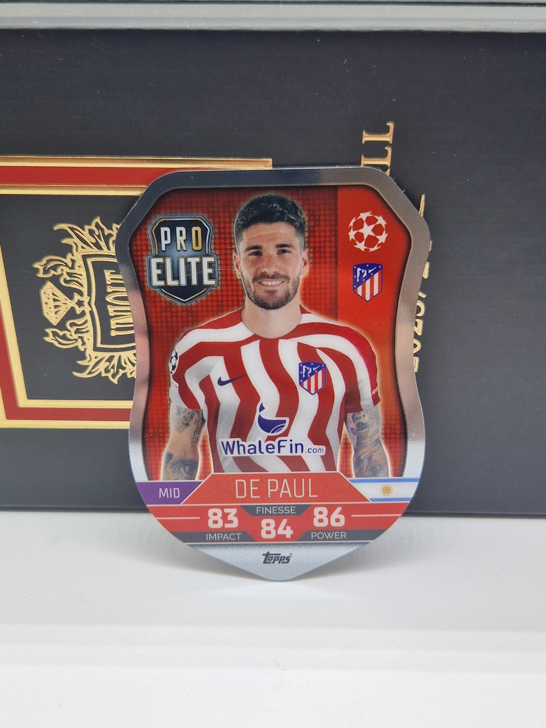 Rodrigo De Paul "pro Elite Shield", Topps Match Attax Soccer 2022/23 ...