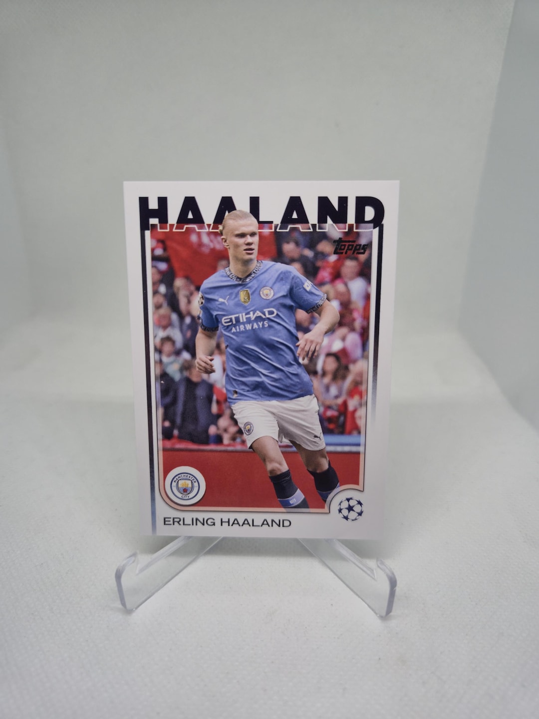 Erling Haaland Topps UCC 24/25. Manchester City. Soccer Card. Trading ...