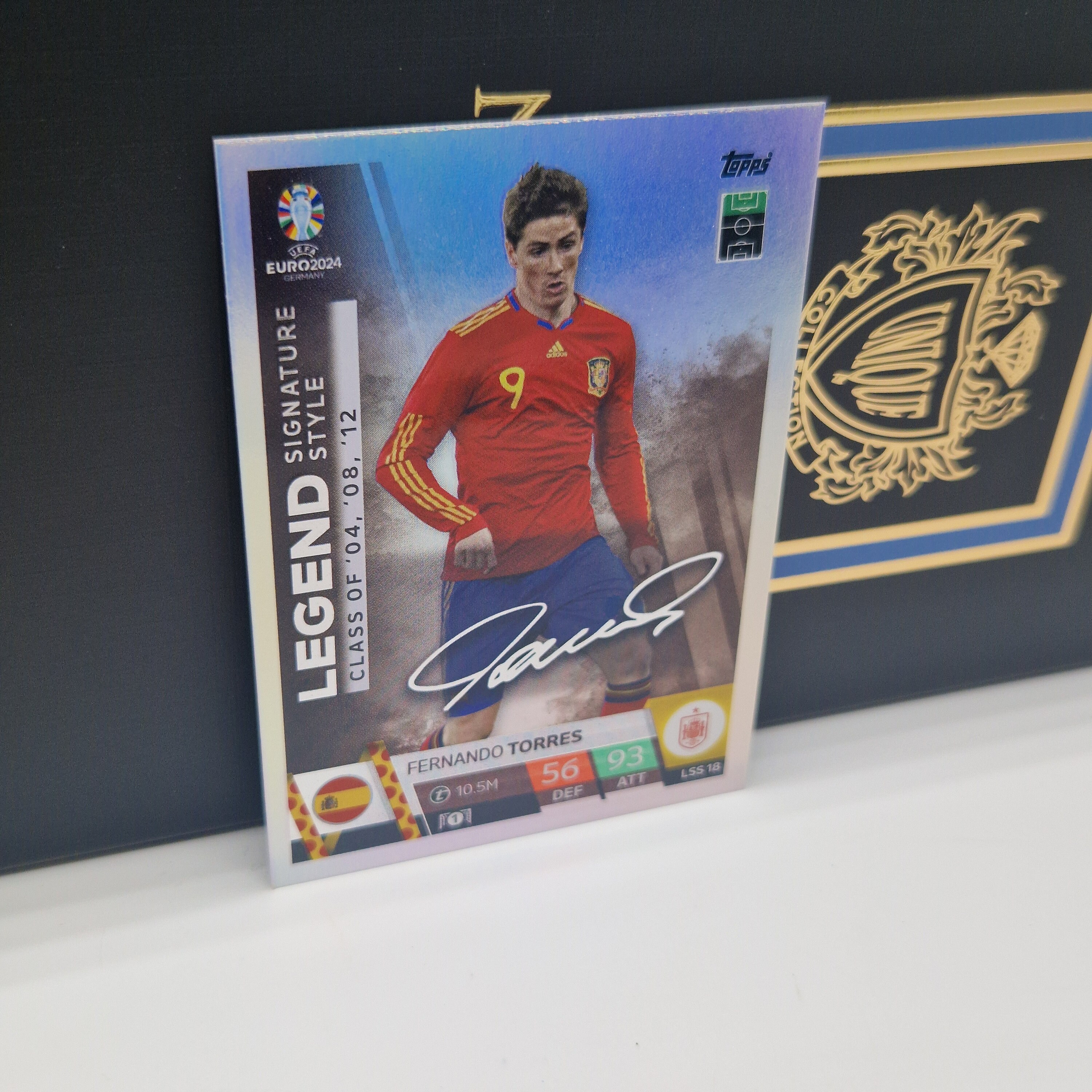 Fernando Torres legend Signature Style, Topps Match Attax Euro 2024 ...