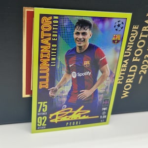 Pedri "illuminator Limited Edition", Topps Match Attax Extra 2024 ...