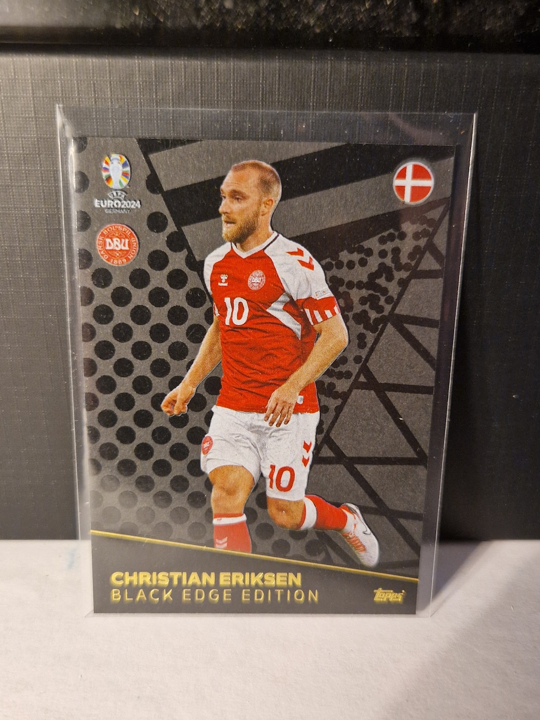 Christian Eriksen "black Edge Edition", Topps Match Attax Euro 2024 ...