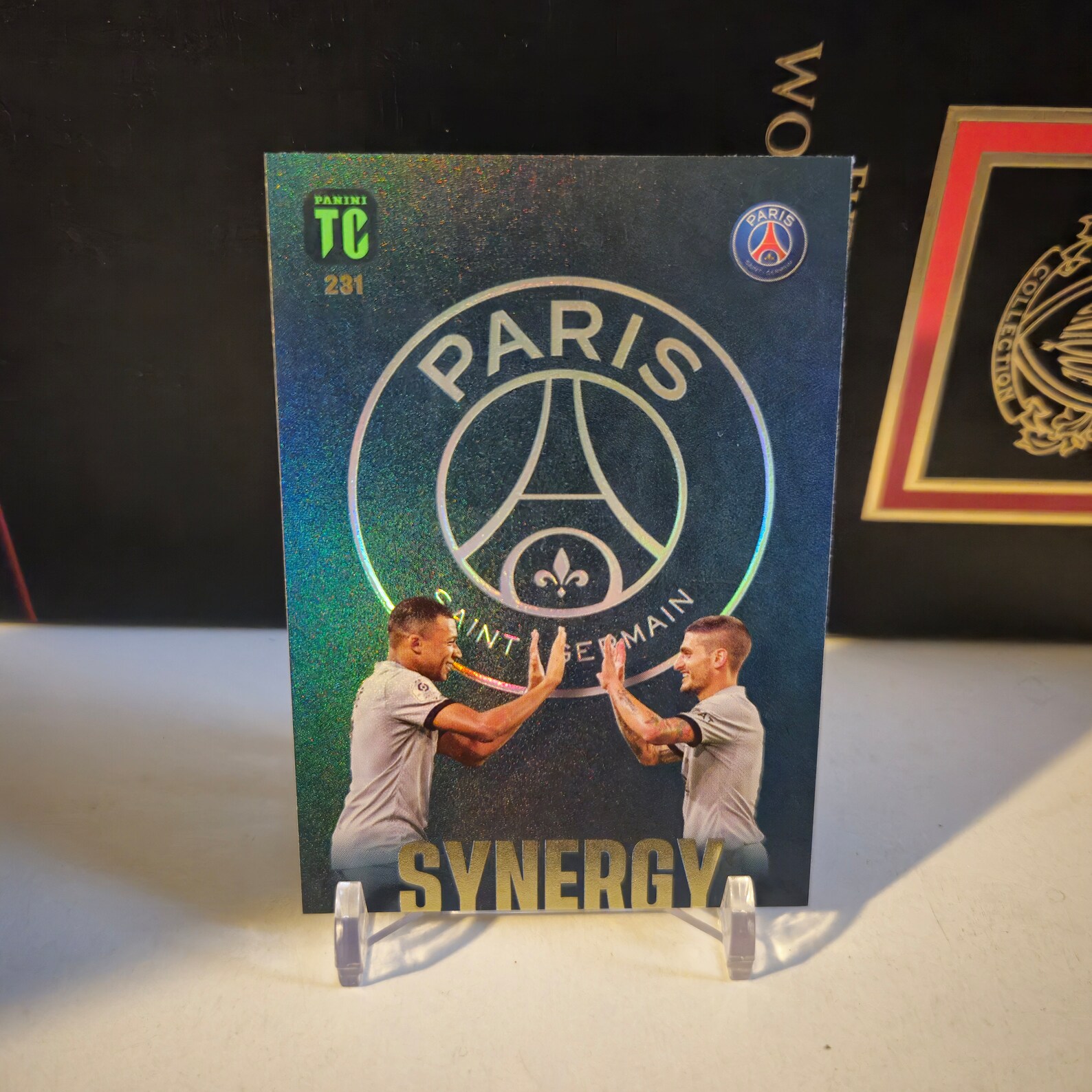 Kylian Mbappe "synergy" Panini Top Class 2024. Soccer Card. Trading ...
