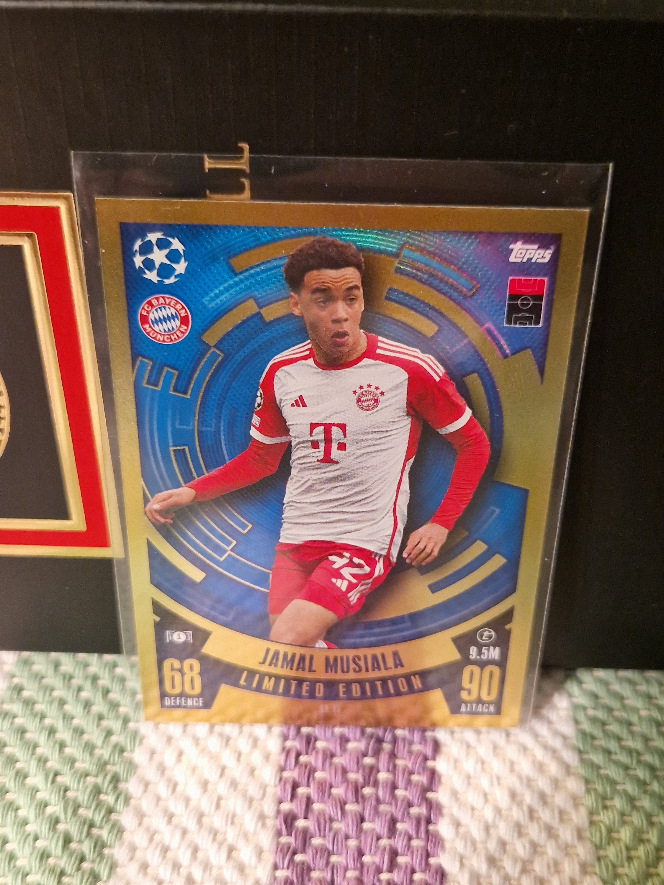 Jamal Musiala limited Edition Topps Match Attax Soccer 2024. Soccer ...