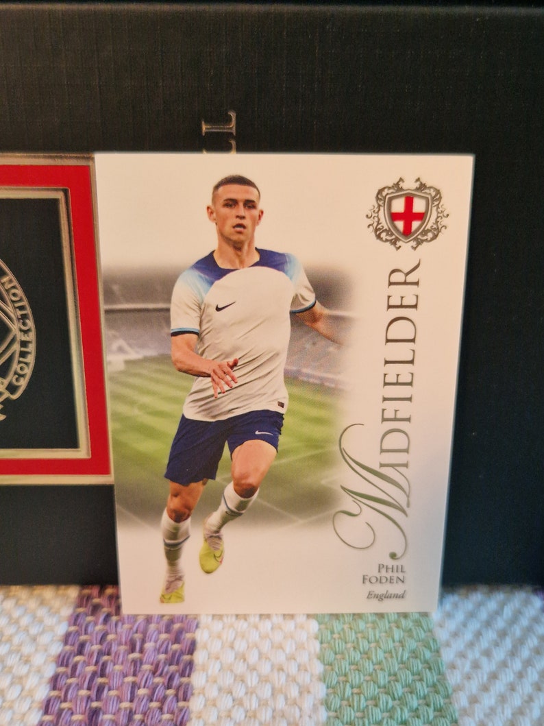 Phil Foden FUTERA Unique World Football 2023/2024. Soccer Card ...
