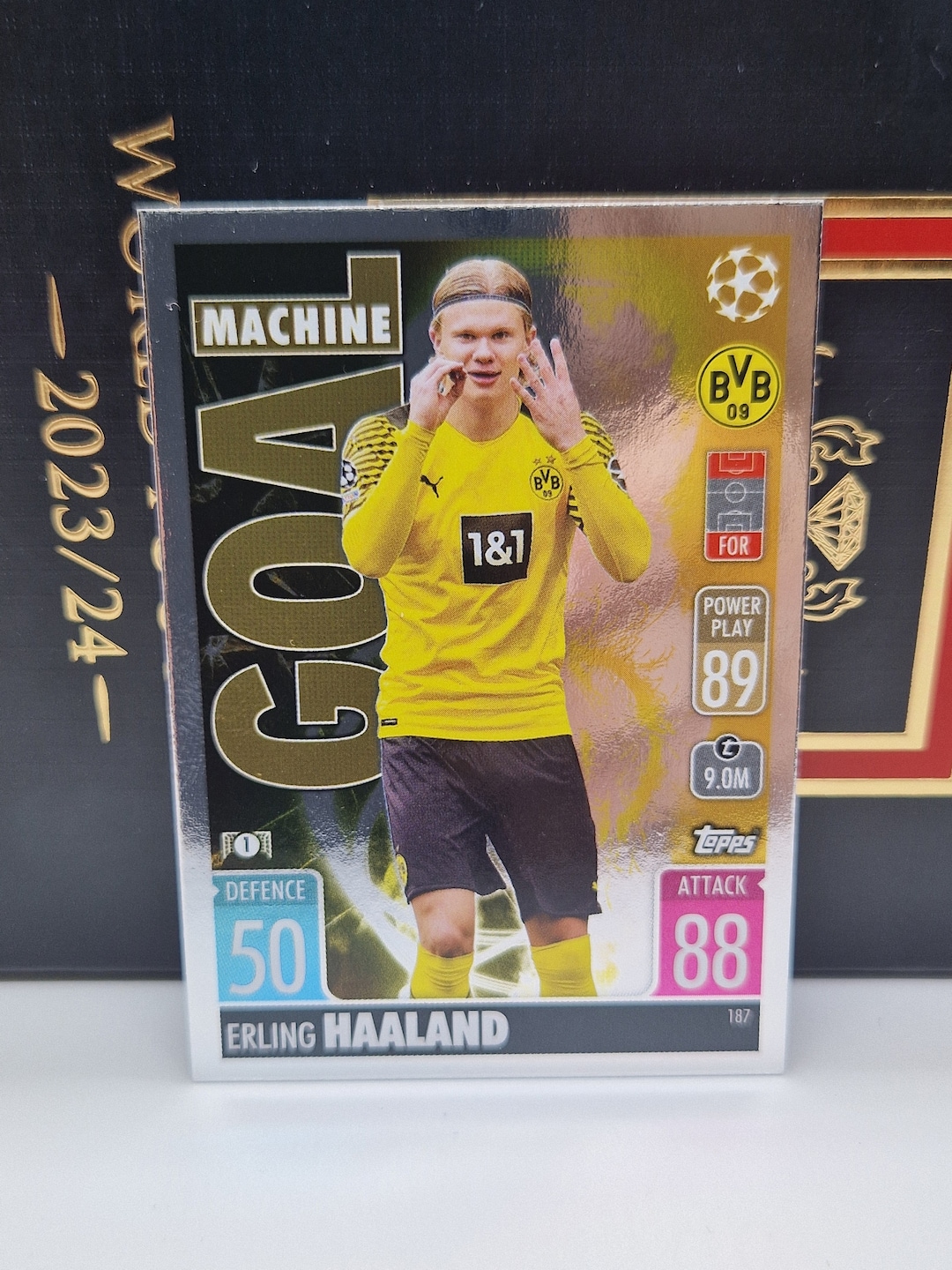 Erling Haaland "goal Machine", Topps Match Attax 2021/2022. Soccer Card ...