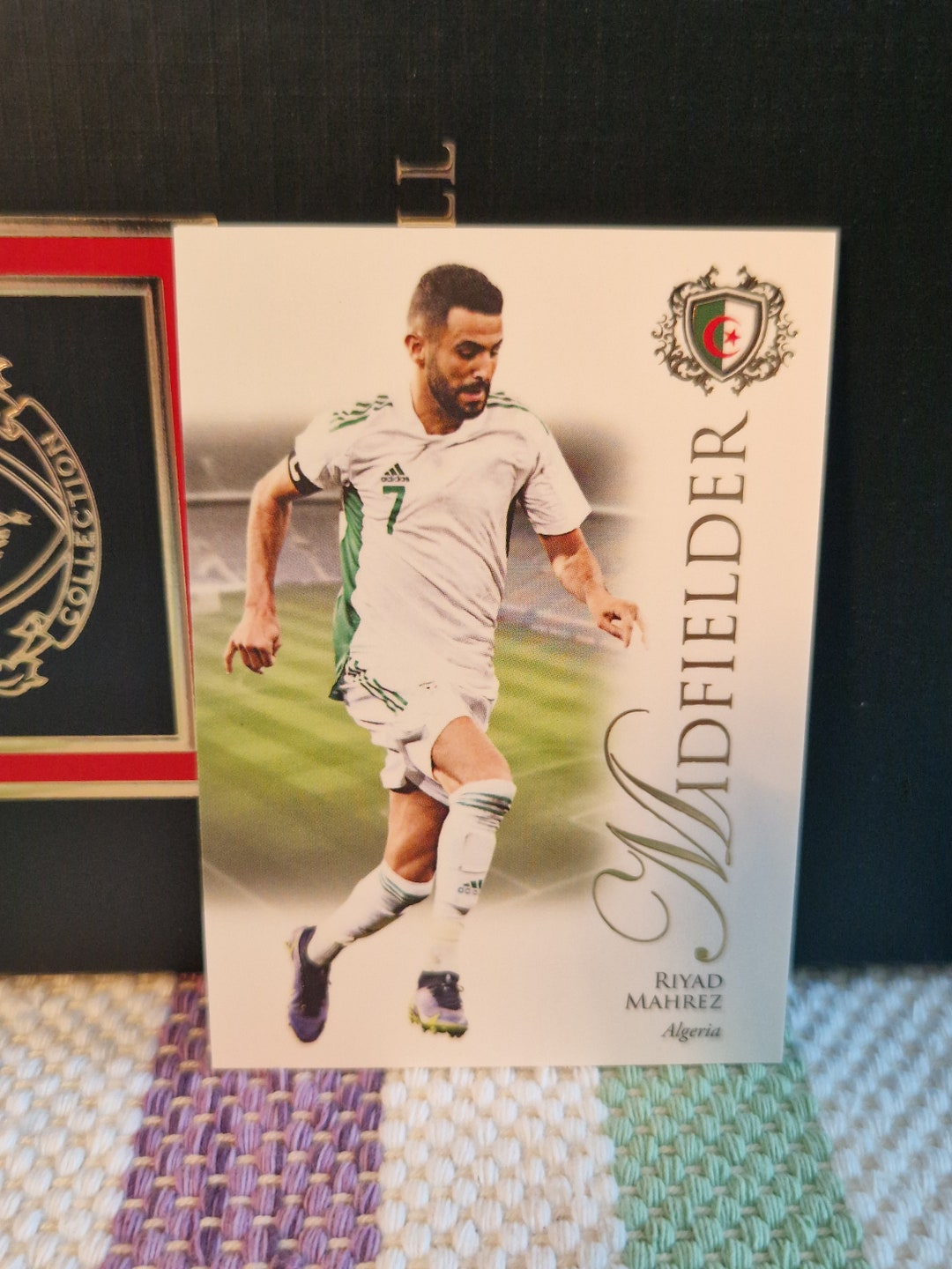 Riyad Mahrez FUTERA Unique World Football 2023/2024. Soccer Card ...