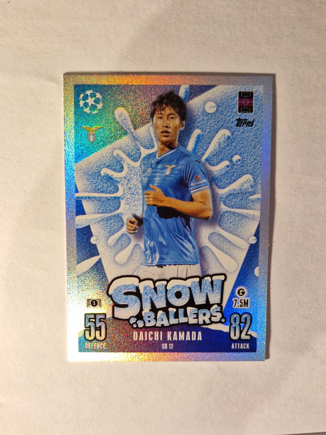 Daichi Kamada "snowballers", Topps Match Attax Soccer 2024. Soccer Card ...