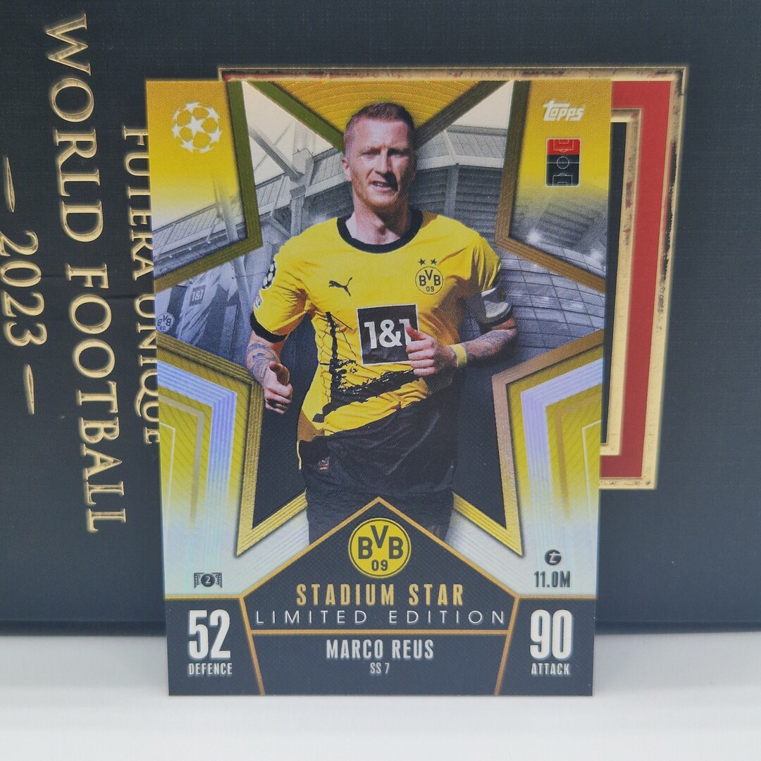 Marco Reus "stadium Star Limited Edition", Topps Match Attax Soccer ...