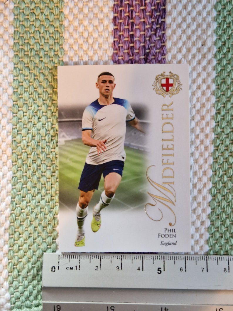 Phil Foden FUTERA Unique World Football 2023/2024. Soccer Card ...