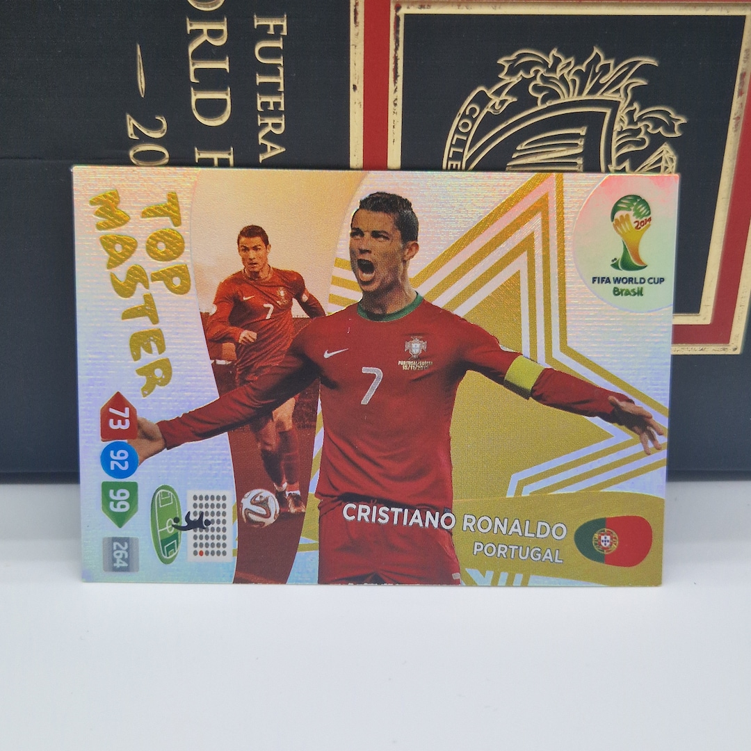 Cristiano Ronaldo "top Master" Adrenalyn XL 2014. Soccer Card. Trading ...