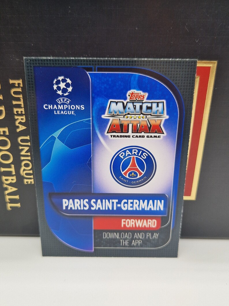 Kylian Mbappe young Player, Topps Match Attax 2020. Soccer Card ...