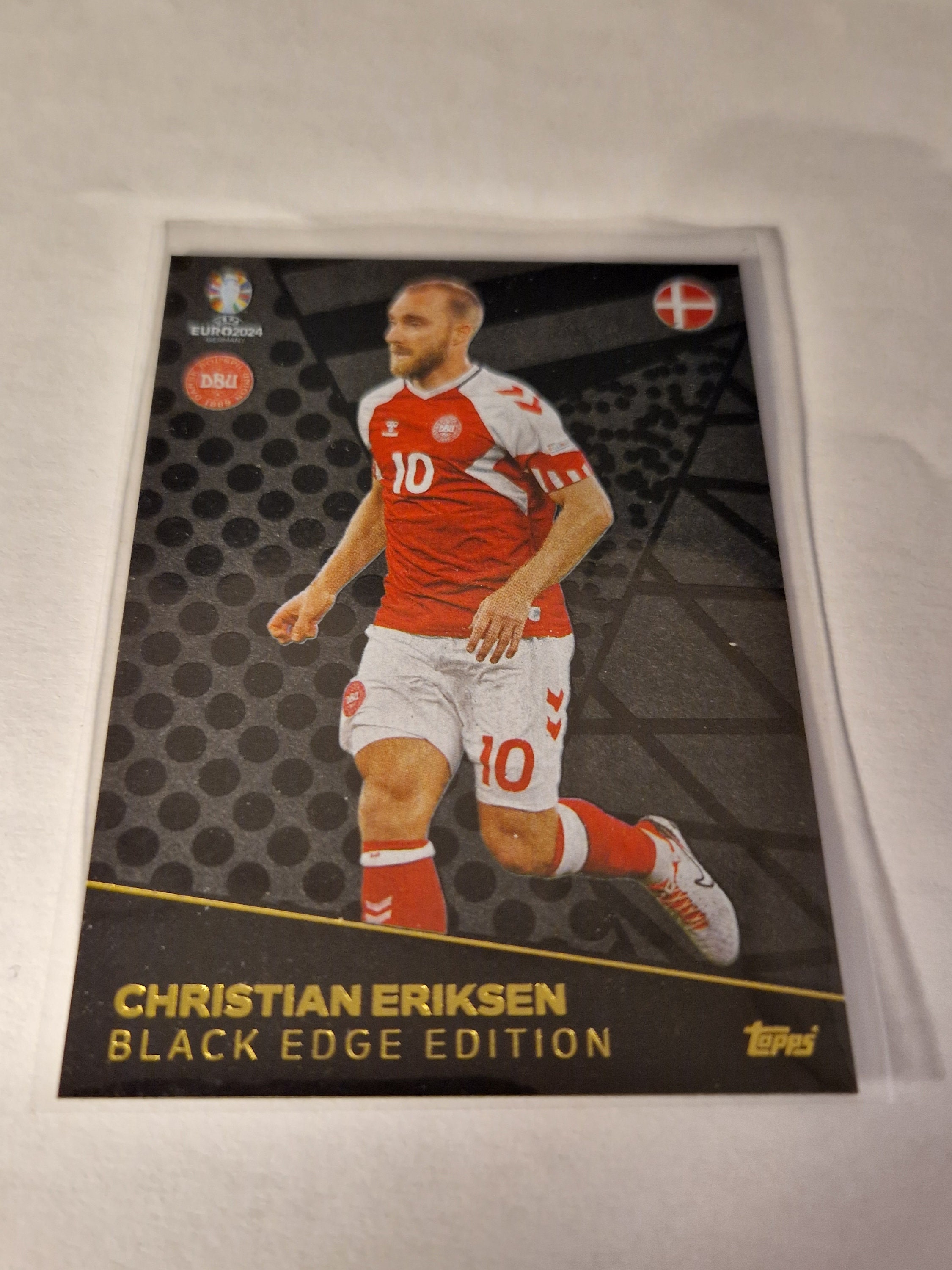 Christian Eriksen "black Edge Edition", Topps Match Attax Euro 2024 ...