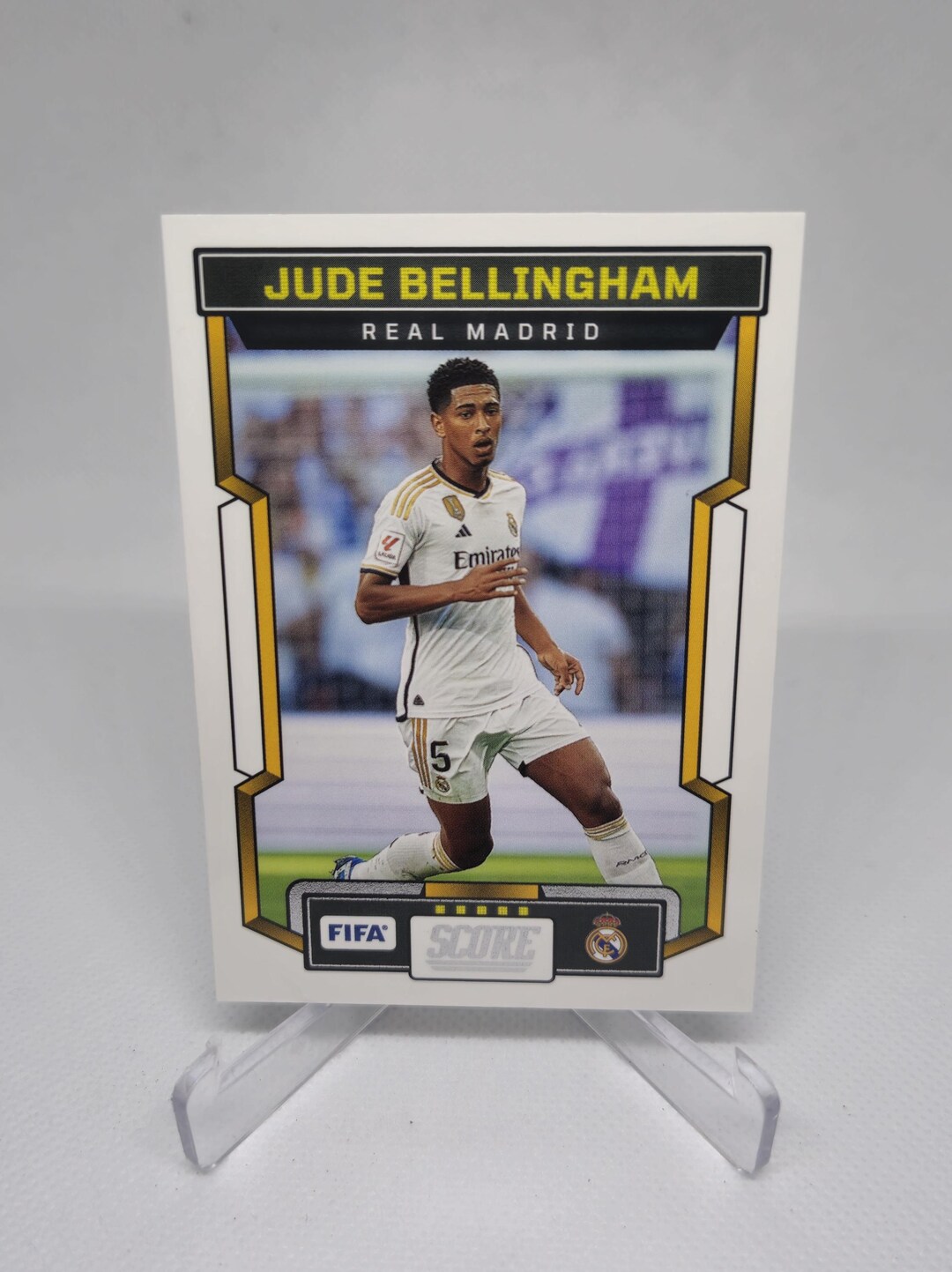 Jude Bellingham Score 23/24. Real Madrid. Soccer Card. Trading Card ...