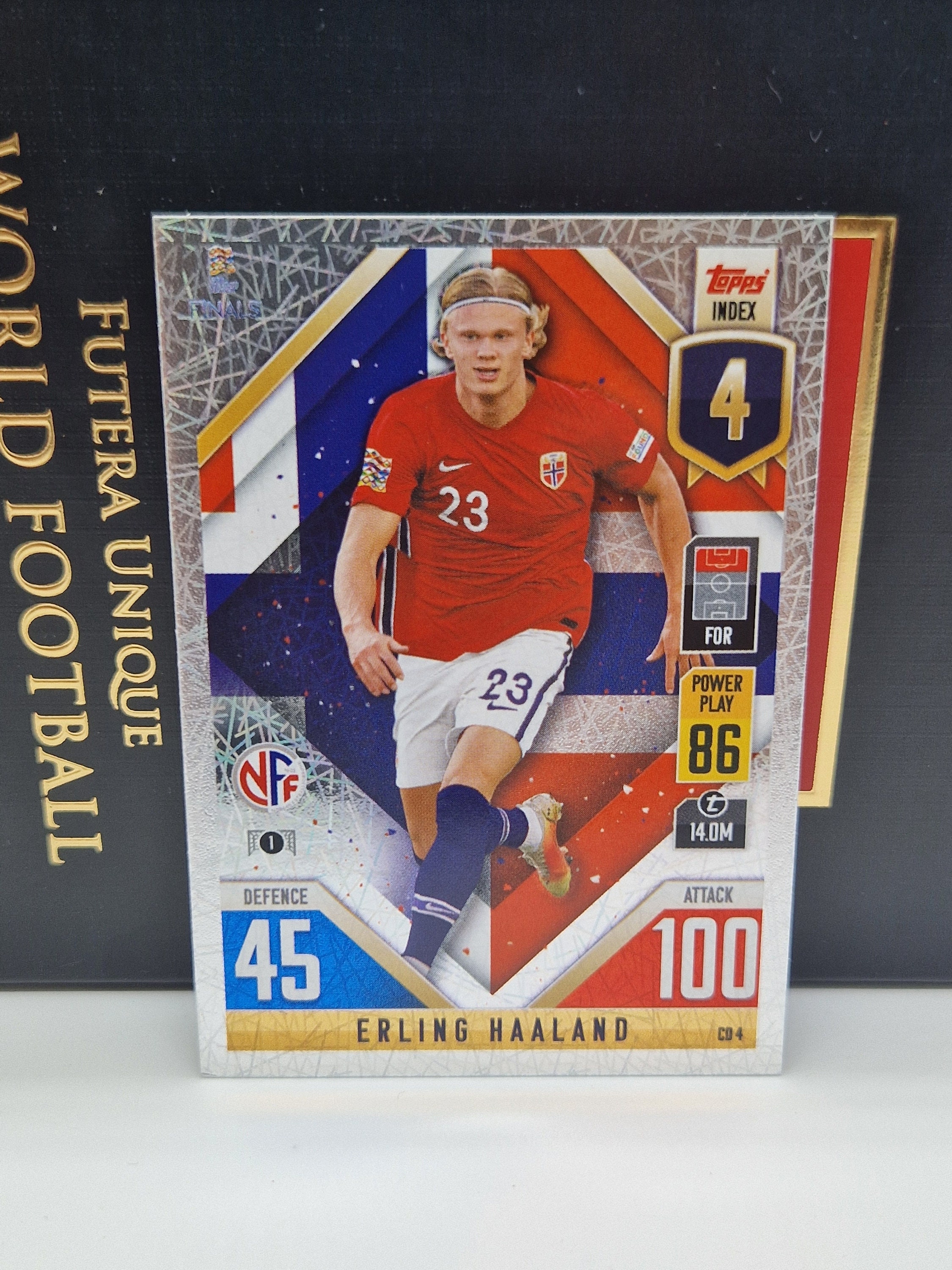 Erling Haaland, the Road to Finals Match Attax 101. Soccer Card ...
