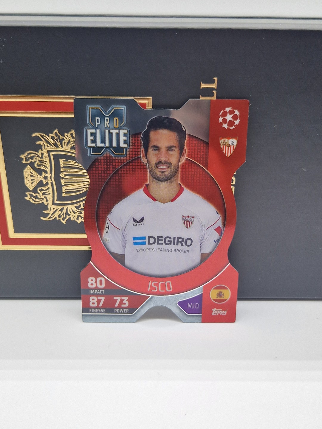 Isco "chrome X Pro Elite", Topps Match Attax Soccer 2022/23. Soccer ...