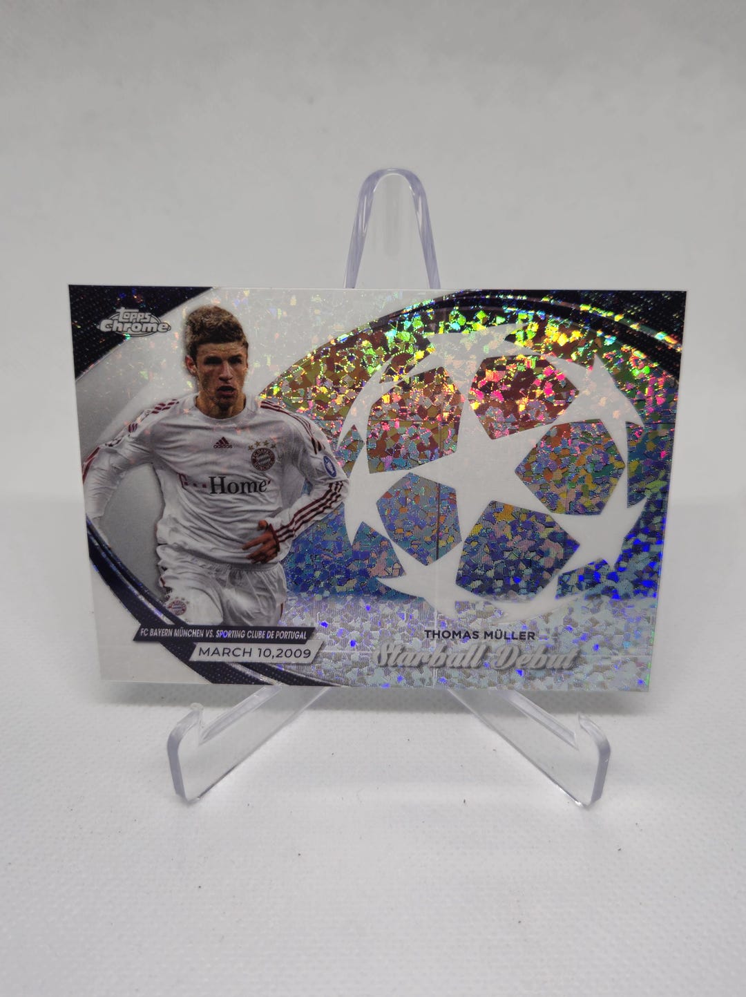 Thomas Muller "starball Debut" Topps Chrome 23/24. Soccer Card. Trading ...